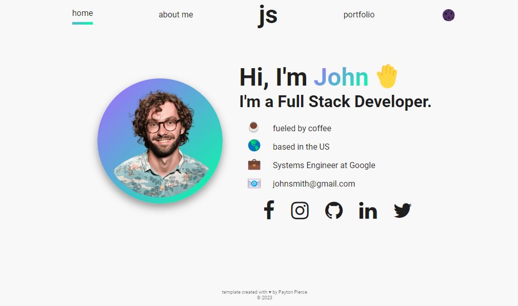 15+ Inspiring React Portfolio Templates for 2024 - 2025 15+ Inspiring React Portfolio Templates for 2024 - 2025